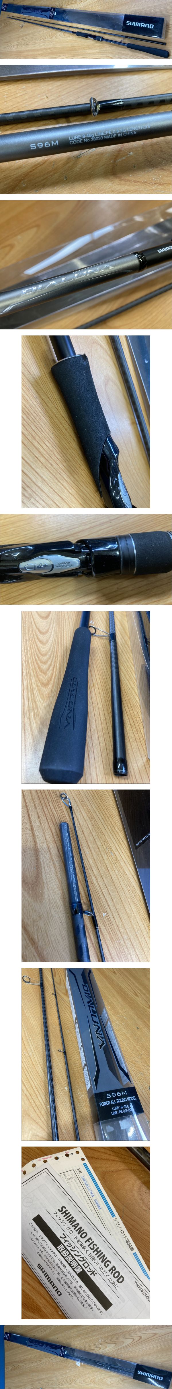 【樂淘letao】日本代購代標第一品牌－☆6-142/3-180 SHIMANO シマノ DIALUNA ディアルーナ S96M POWER ALL ROUND MODEL